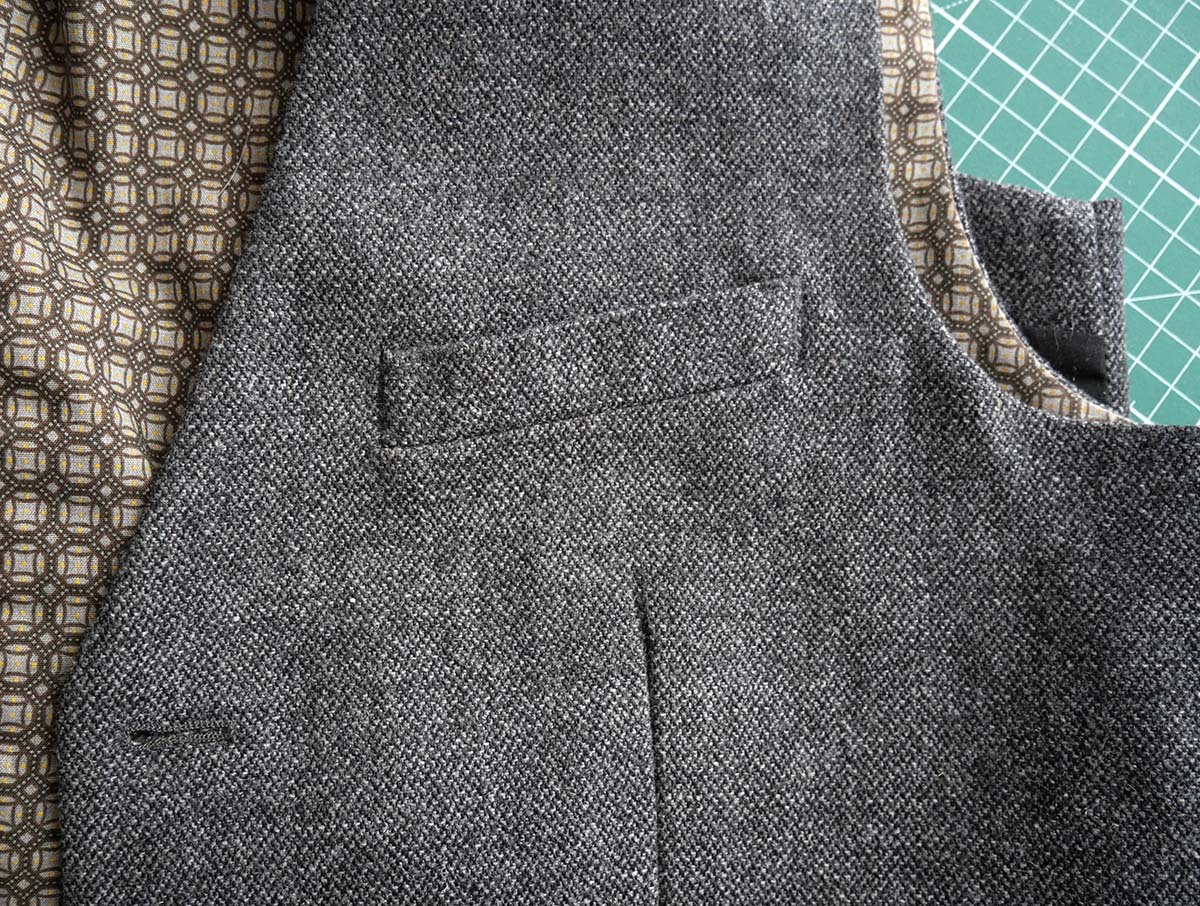 Welt Pockets Revealed (And Why You Need To Sew Them) - The Creative Curator