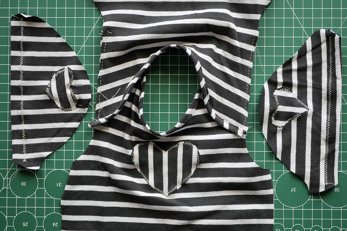 Newborn Baby Onesie Sewing Pattern and Tutorial - The Creative Curator